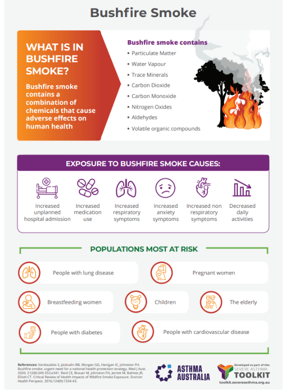 Smoke & Bushfires as Asthma Triggers | Asthma Australia