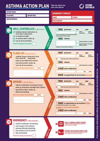 Asthma Basics for Adults - Asthma Australia