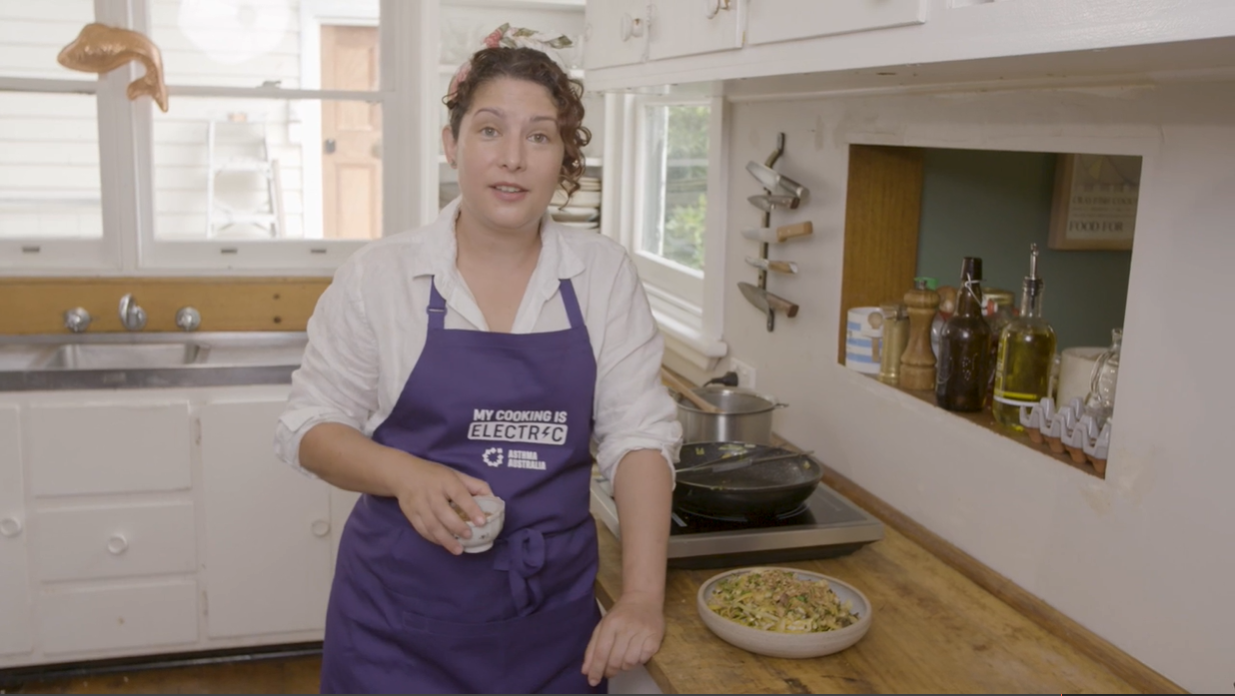 Analiese Gregory’s Cooking Is Electric - Asthma Australia