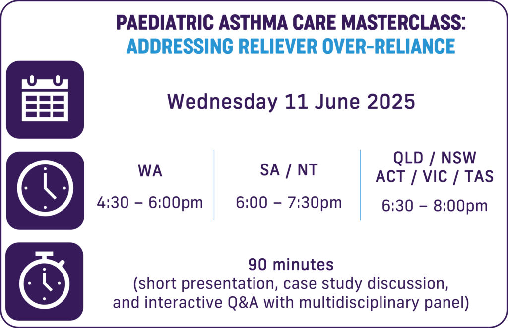 Paediatric Asthma Care Masterclass: Addressing Reliever Over-Reliance ...