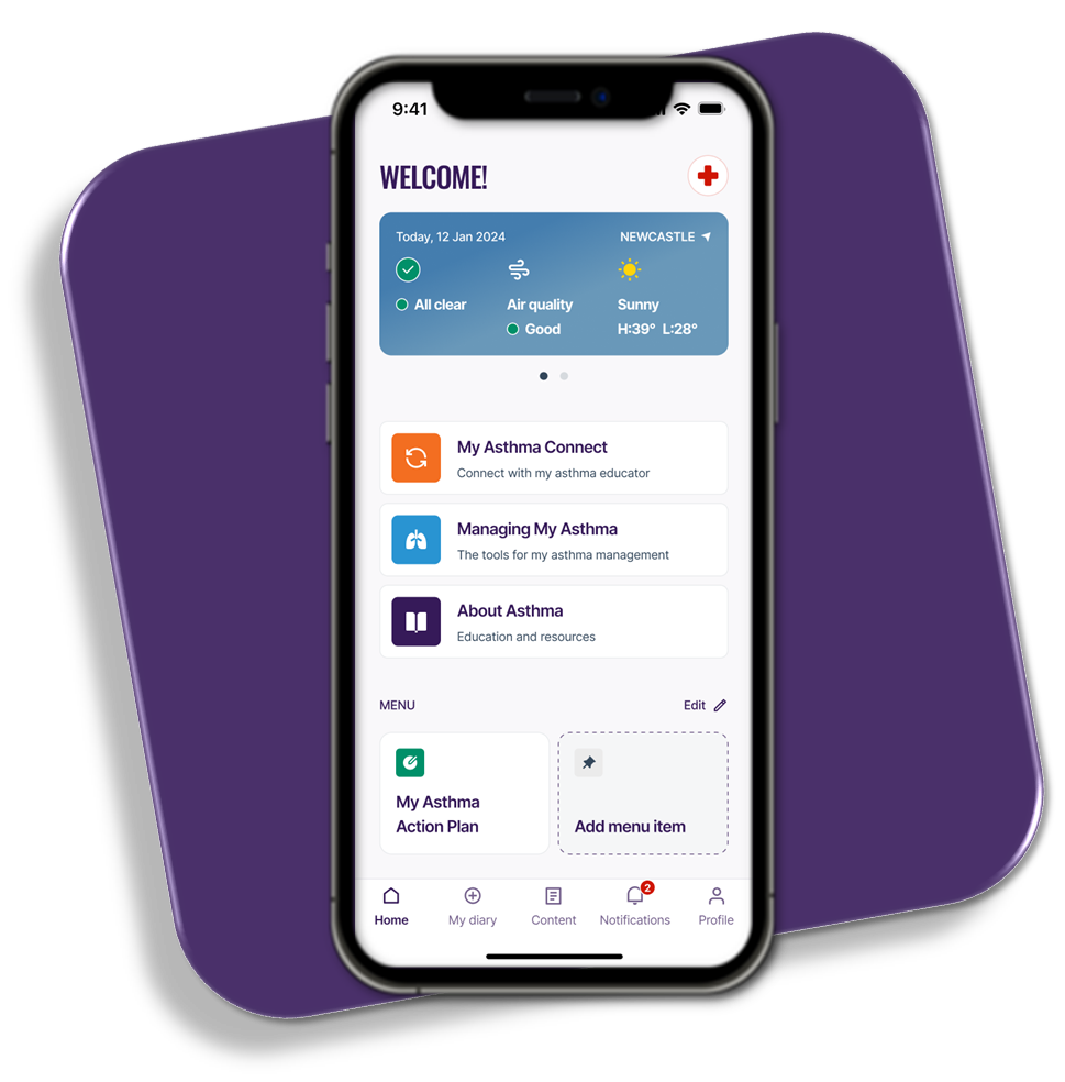 Apps to assist people with asthma and their carers - Asthma Australia